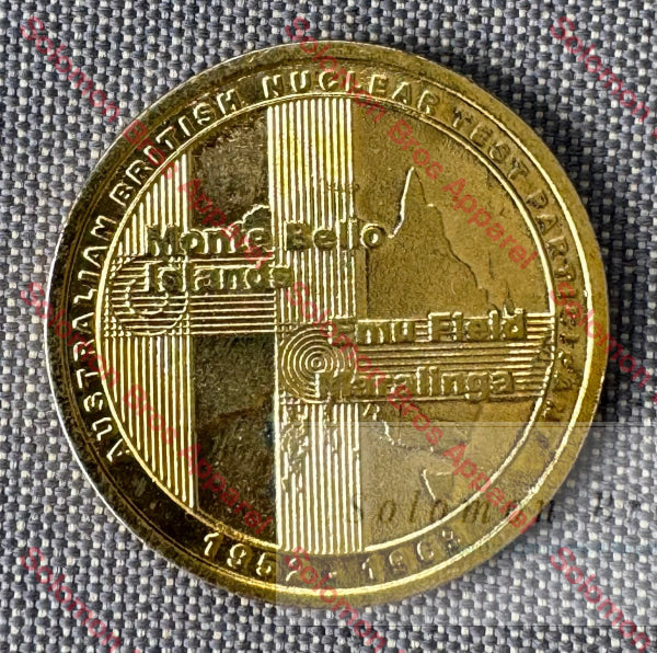 Australian British Nuclear Test Participation Medal | Solomon Brothers ...