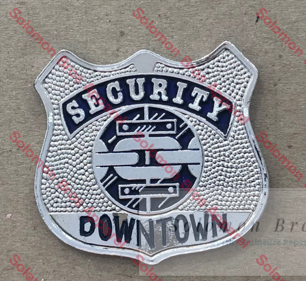 Downtown Security Cap Badge | Solomon Brothers Apparel