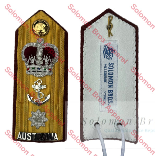 Commodore Dental Shoulder Board RAN– Solomon Brothers Apparel