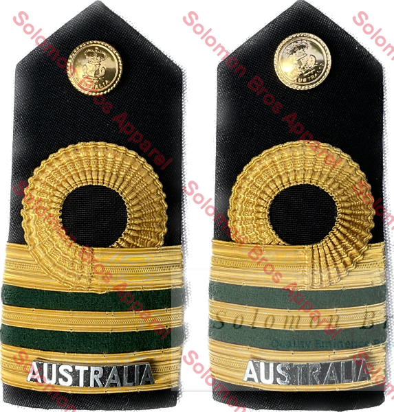 R.A.N. Lieutenant Commander Weapons Electrical Engineer Shoulder Board ...