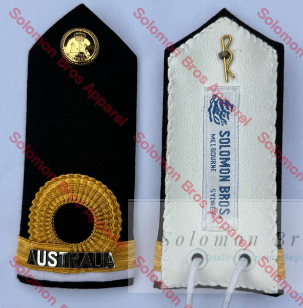 R.A.N. Sub Lieutenant Supply Officer Shoulder Board | Solomon Brothers ...