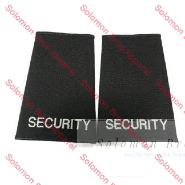 Security Officer Epaulette Slide - Full Length– Solomon Brothers Apparel