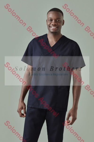 Unisex Reversible Scrub Top | Solomon Brothers Apparel